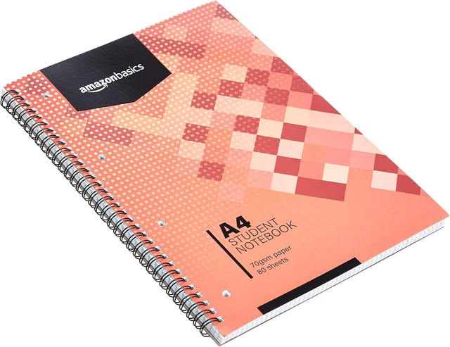 STUDENT NOTEBOOK PAD 160 Pages, A4, 70GSM, [5-Pack] $33.41 - PicClick AU