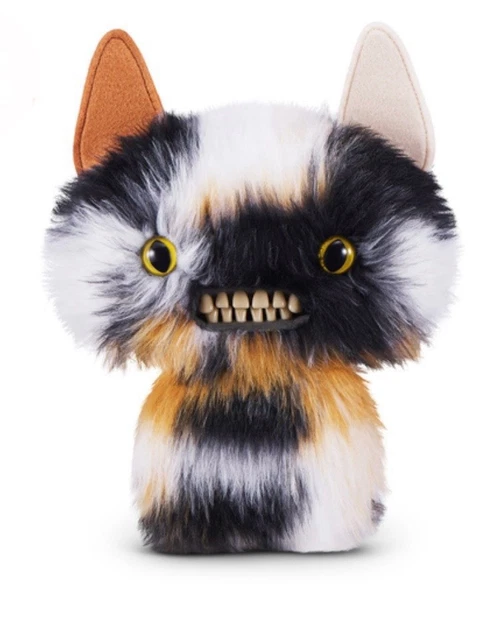 FUGGLER BUTT UGLY Pets Cheezee Calico Cat Soft Toy by ZURU £19.99 ...