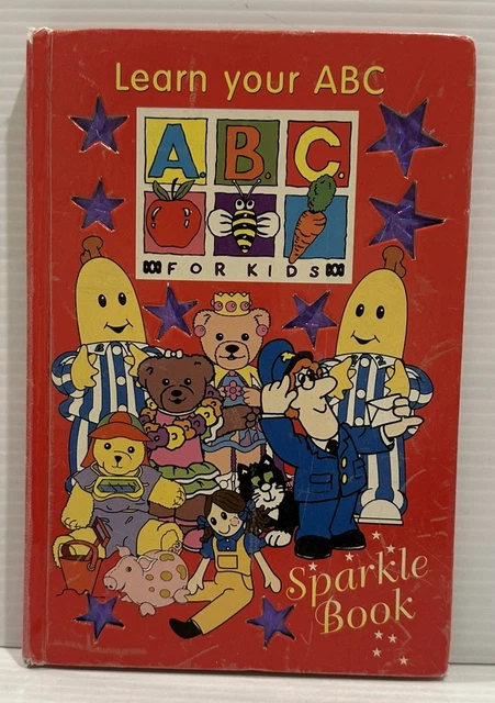 LEARN YOUR ABC Book ABC For Kids Hardcover 2000 Postman Pat Play School ...