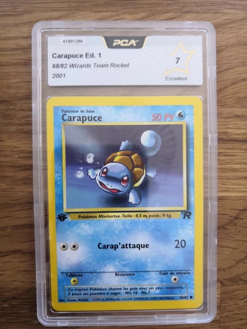 CARTE POKÉMON CARAPUCE Edition 1 - Wizards Team Rocket 68/82 - PCA 7 ...