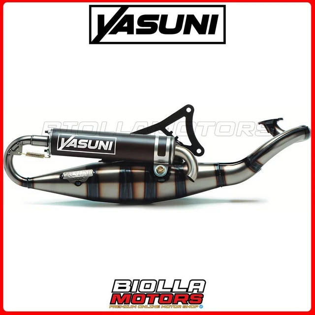 TUB902B MARMITTA YASUNI R Black Ktm Quadra 50Cc Ac Omologata / Approved ...