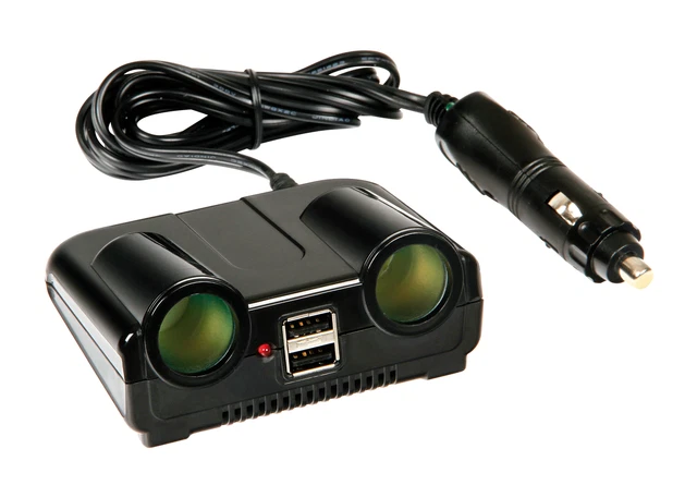 POWER CENTER DUAL Power Outlet With Usb 12V 24V 2 Sockets 12V 24V £15. ...