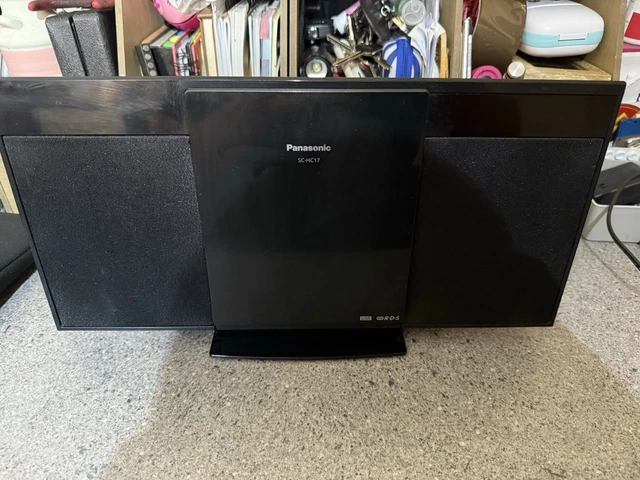 PANASONIC SC-HC17 COMPACT Stereo System with CD Player, Tuner, and USB ...