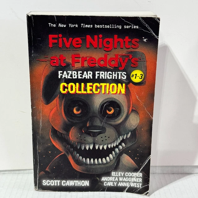 FIVE NIGHTS AT Freddy's Fazbear Frights Collection #1-3 Paperback Book ...