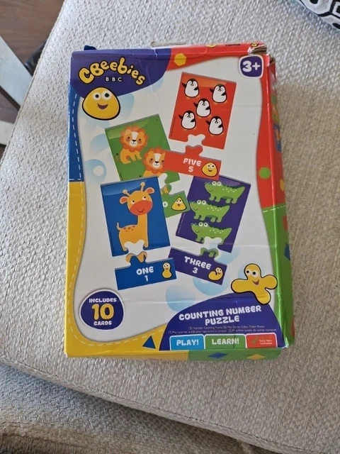 CBEEBIES COUNTING NUMBER Puzzle Fun Learning Activity Game Numeracy ...