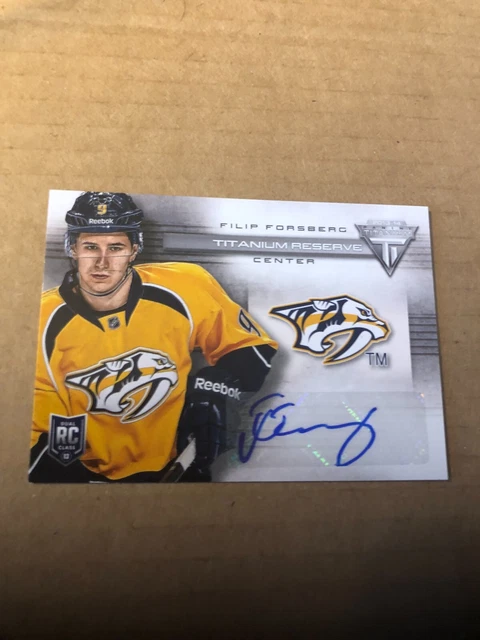 2013-14 PANINI TITANE titane titane réserve autographes #TRFF Filip ...