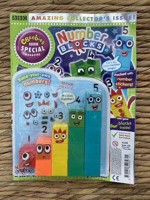 CBEEBIES NUMBERBLOCKS NUMBERS 1-5 Blocks Maths Resource Toy Home ...
