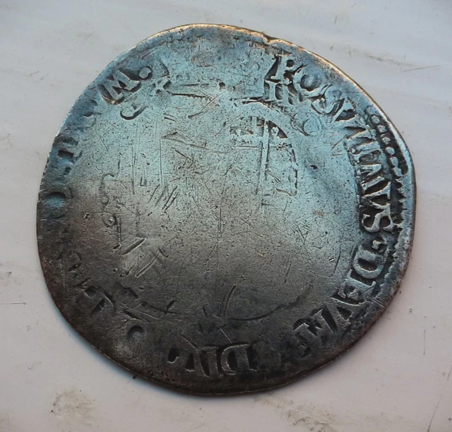TUDOR, PHILIP AND Mary Hammered Silver Shilling 1555 A RARE COIN. £1.16 ...