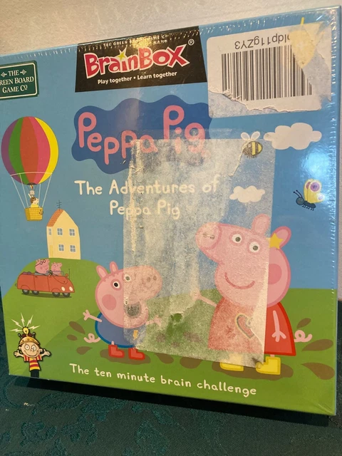 LEARNING MEMORY PEPPA Pig Ten Minute brain Challenge Children's Card ...