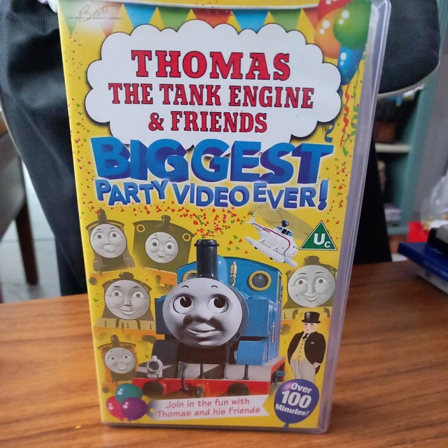 THOMAS THE TANK Engine & Friends - Biggest Party Video Ever! (1995) VHS ...