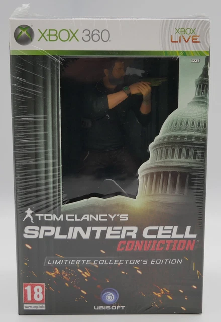 SPLINTER CELL CONVICTION Limitierte Collector's Edition Xbox ...