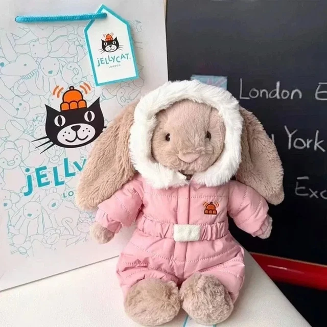 VALENTINE'S GIFT: CUTE Jellycat Bunny Snow Suit Plush, Brand New ...