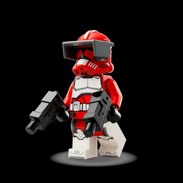 LEGO COMMANDER FOX Minifigure Star Wars Coruscant Guard Gunship 75354 ...