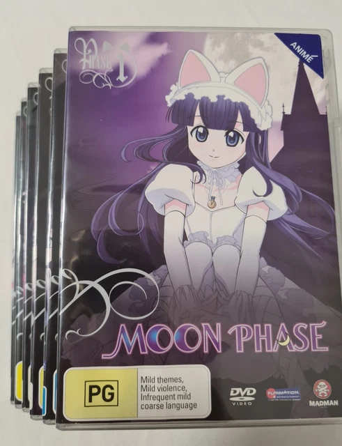 MOONPHASE (MOON PHASE) Complete Series 6 Disc DVD Region 4 Anime $79.95 ...