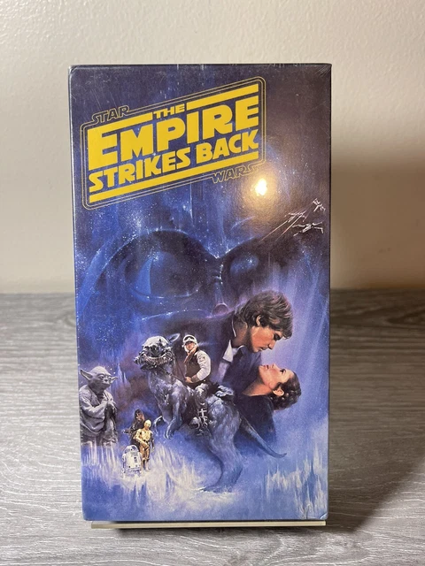 STAR WARS THE Empire Strikes Back VHS 1990 Factory Sealed Watermarks ...