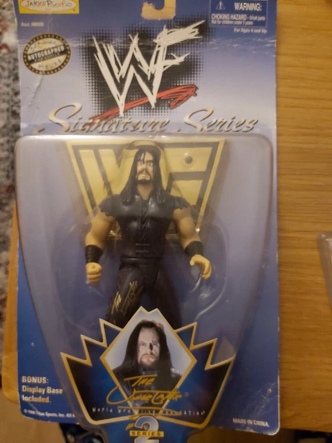 WWF JAKKS BCA Signature Series The Undertaker Wrestling Figure 1998 £11.12 - PicClick UK