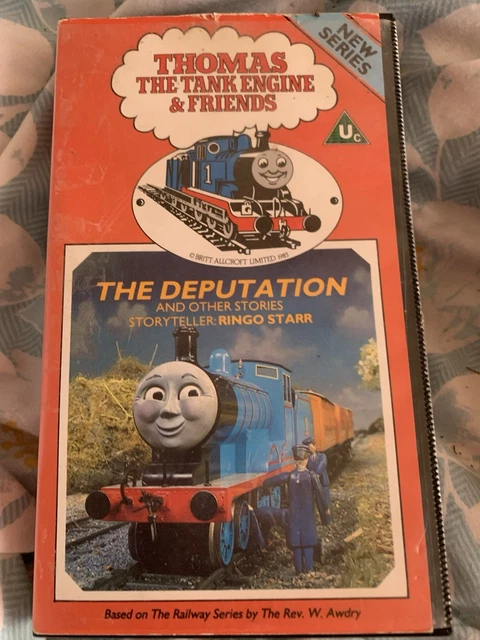 THOMAS THE TANK Engine & Friends The Deputation VHS Video Ringo Starr ...