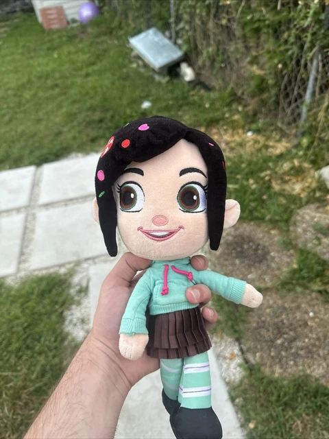 DISNEY STORE WRECK It Ralph Vanellope von Schweetz Plush Doll 14" Sugar ...