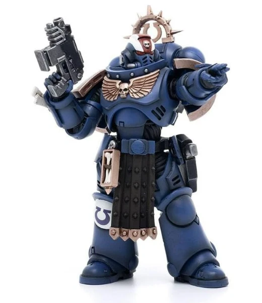 FIGURA JOYTOY WARHAMMER 40K: Ultramarines Primaris Lieutenant Amulius ...