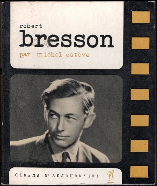 CINÉMA D'AUJOURD'HUI - Robert Bresson - Seghers - n°8 - 1962 EUR 10,00 ...