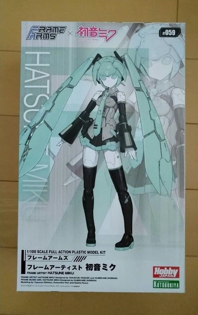 MIKU HATSUNE 1/100 Plastic model Kit KOTOBUKIYA Frame Arms Frame Artist ...