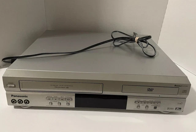 PANASONIC VHS/ DVD Player Combo Model PV-D4743S- TESTED WORKS GREAT ...