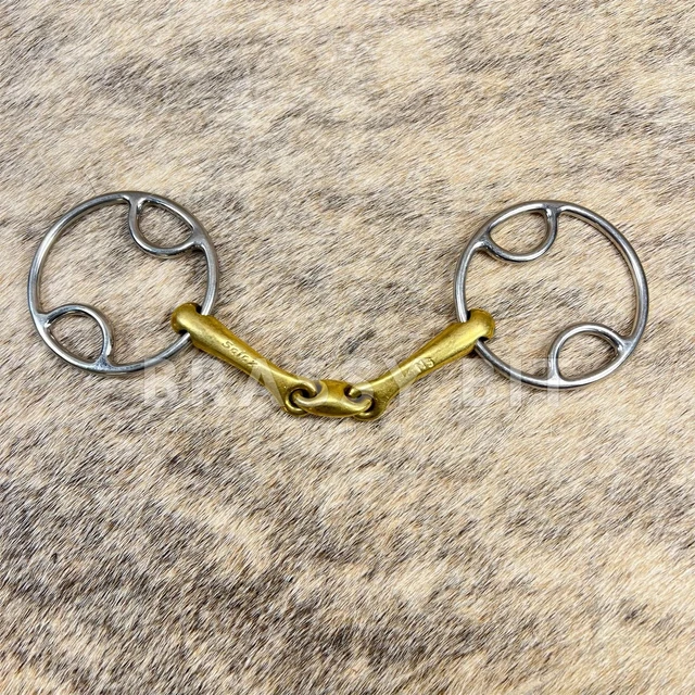 5& NEUE SCHULE NS Tranz Angled Lozenge Beval Snaffle Bit £163.74 ...