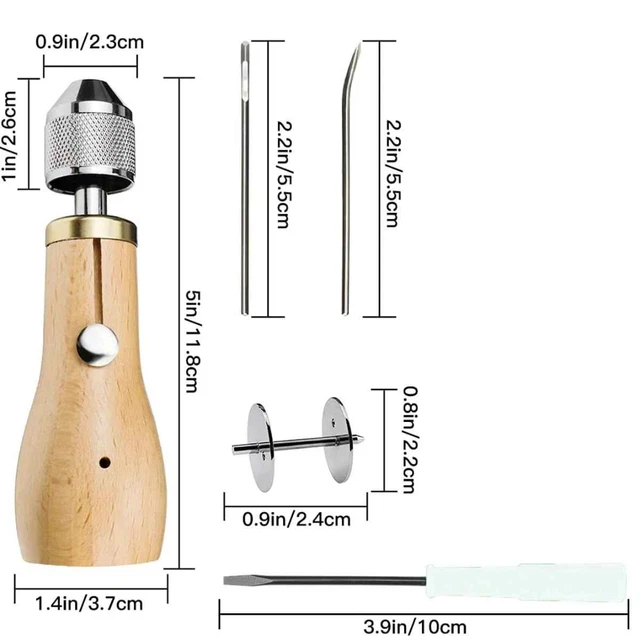 SPEEDY STITCHER SEWING Awl Tools Kit for Leather Sail&Canvas Heavy ...