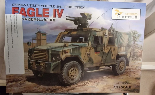 VESPID MODELS 1/35 Eagle IV German Utility Vehicle 2011 Production ...