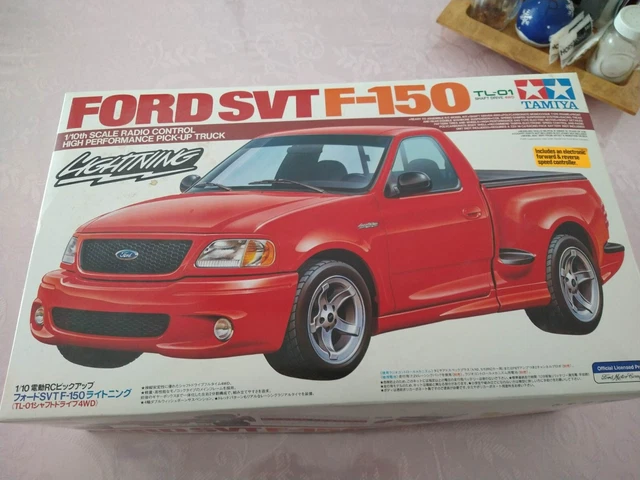TAMIYA TL-01 FORD svt f150 lightning TL01 F-150 RC, 4 Wheel Drive EUR ...