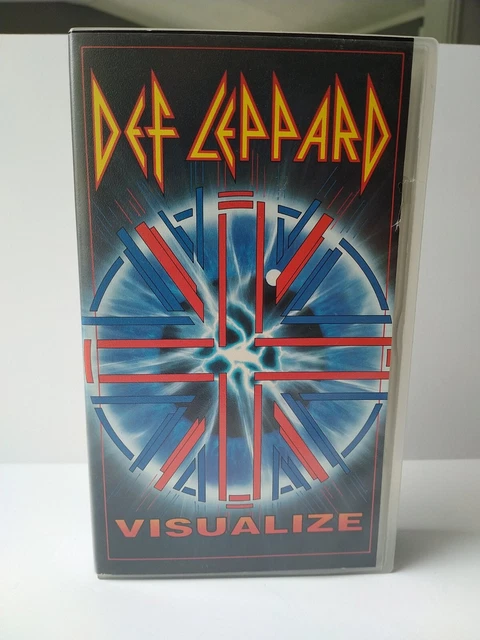 DEF LEPPARD VHS Concert Tape Visualize. VHS Video Tape for video ...
