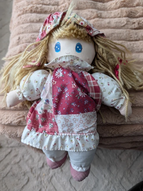 KEEL TOYS SIMPLY Soft Collection Patchwork Dress Rag Doll Plush Soft ...