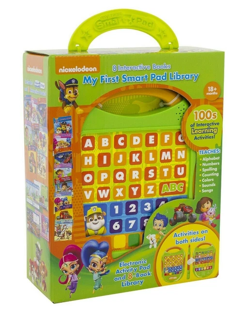 NEW NICKELODEON MY First Smart Electronic Activity Pad + 8 Books ...