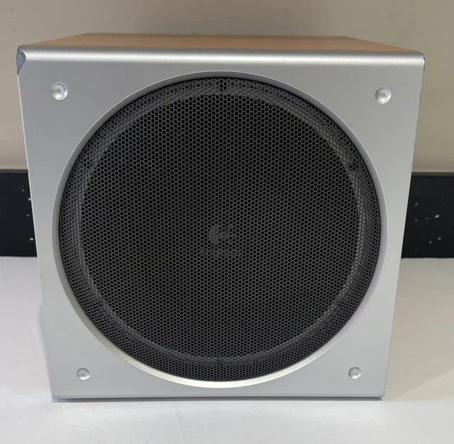 LOGITECH Z3 ACTIVE Subwoofer System Wood Grain Case | Unit Only Model S ...