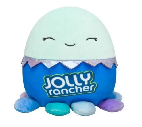 SQUISHMALLOWS OFFICIEL KELLYTOY 20.3cm Peluche(Olga Octopus Jolly ...