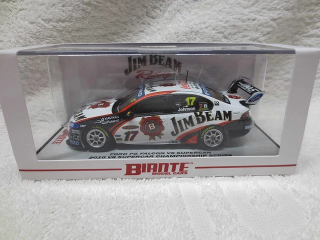 2010 FG FORD Steven Johnson Djr Racing 1:43 Scale Jim Beam Falcon $75. ...
