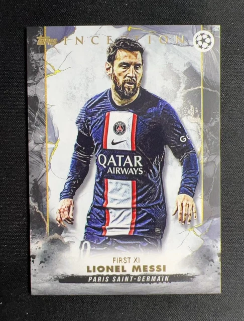 2022-23 TOPPS INCEPTION UEFA Lionel Messi First XI PSG EUR 2,76 ...