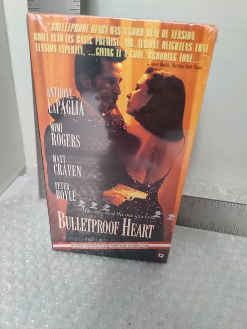 BULLETPROOF HEART (VHS 1995 Republic) screener~Anthony LaPaglia~Mimi ...