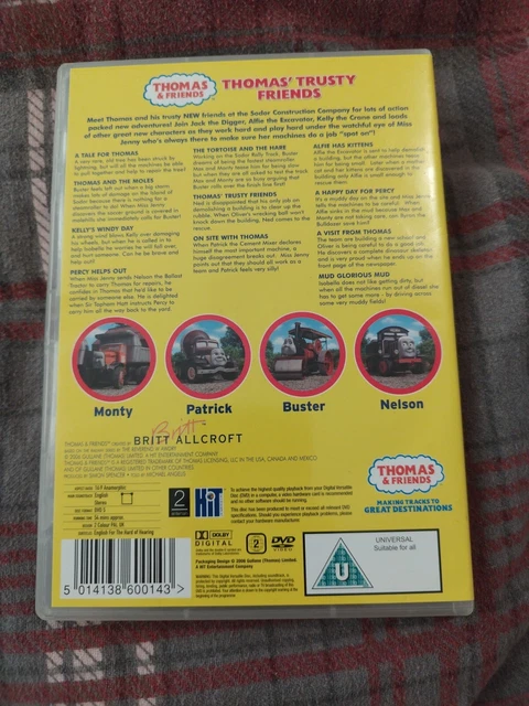 THOMAS THE TANK Engine and Friends: Thomas' Trusty Friends DVD £1.00 ...