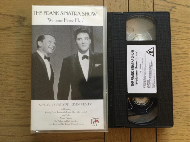 THE FRANK SINATRA Show Welcome Home Elvis Presley QL0198 Rare VHS ...