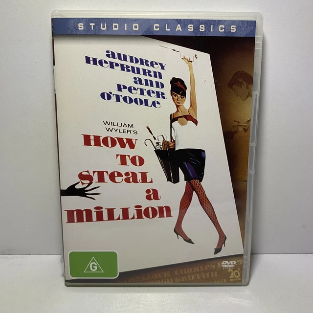 HOW TO STEAL a Million - DVD Region 4 - Audrey Hepburn, Peter O'Toole $15.99 - PicClick AU
