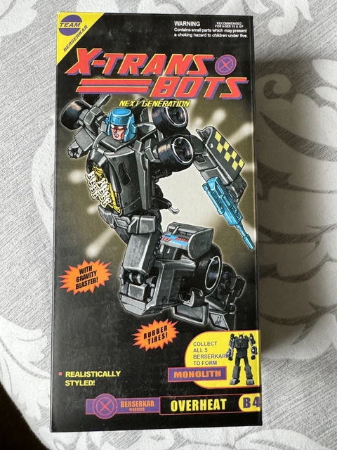 X-TRANSBOTS XTB MX-16G2 Overheat / Dragstrip Masterpiece Scale ...