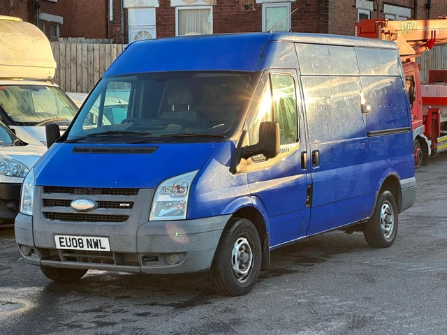 2008 FORD TRANSIT Medium Roof Van TDCi 110ps PANEL VAN Diesel Manual £ ...