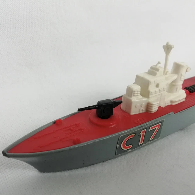 MATCHBOX SEA KINGS Bateau militaire C17 K302 CORVETTE 1976 ROYAL NAVY ...