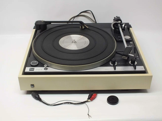 PLATINE VINYLE DUAL CS 701 W Direct Drive Ã1⁄4berholt platine Canton ...