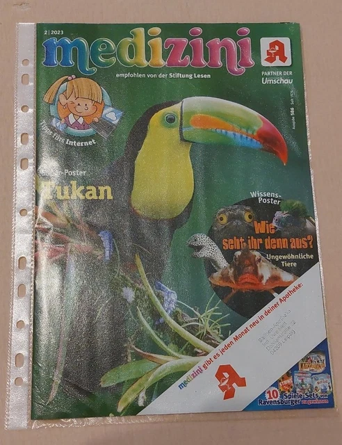 MEDIZINI ZEITSCHRIFT 2/2023 Super Poster Tukan, Wissens- Poster Wie ...