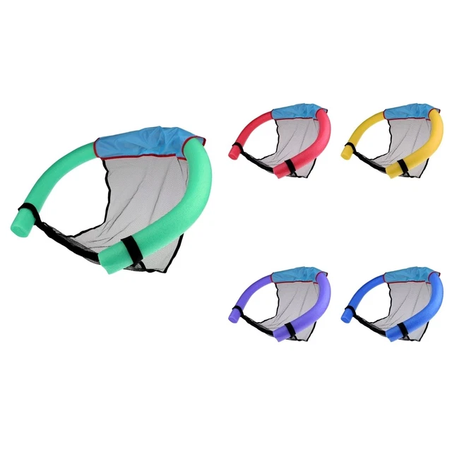 FUN FLOATING POOL Noodle Mesh Float Chair Swimming Seat Buoyancy Stick ...