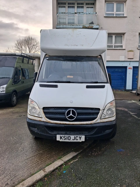 MERCEDES SPRINTER LUTON Van With Tail Lift £2,500.00 - PicClick UK