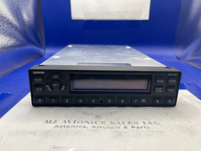 GARMIN GTX 330ES Mode S Ads-B Transponder P/N 011-00455-60 With Form Faa 8130-3 $3,145.87 ...