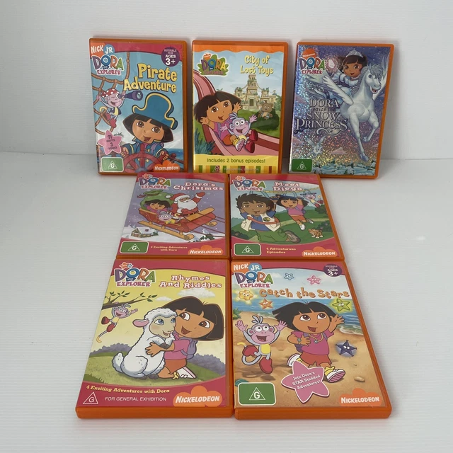 Dora The Explorer Nick Jr Dvd Bundle 28 Episodes Region 4 Free